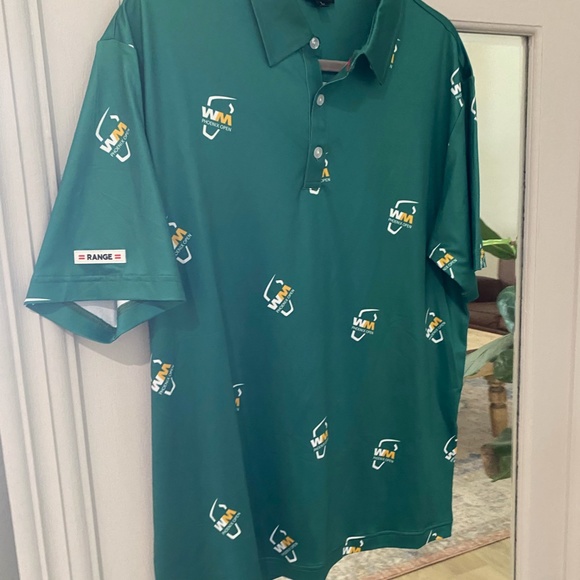 Range | Shirts | Range Golf Shirt Waste Management Logo Size L | Poshmark